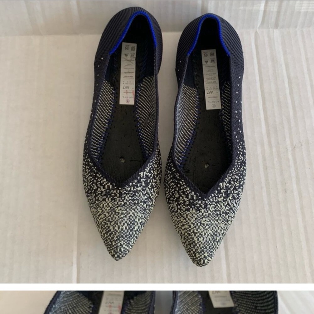 Rothy’s The Point Slate Metallic - Gem